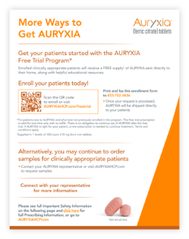 AURYXIA® (ferric citrate) tablets | HCP Resources